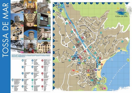 Plan Tossa :: Vila De Tossa